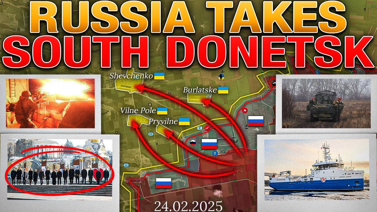 Cold War II 4th Year Of War Kyiv Summit South Donetsk Collapses ...