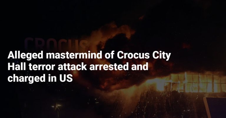 Alleged Mastermind of Crocus City Hall Terror Attack Arrested and ...