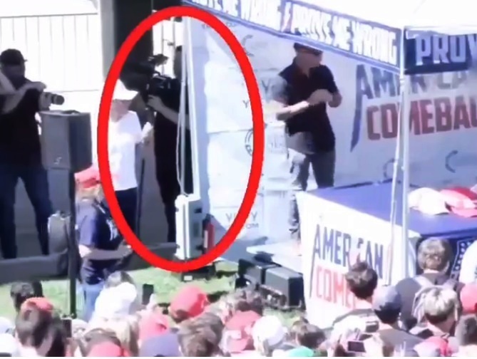 Is This Not a Completely Bizarre Reaction After the Shot was Fired at ...
