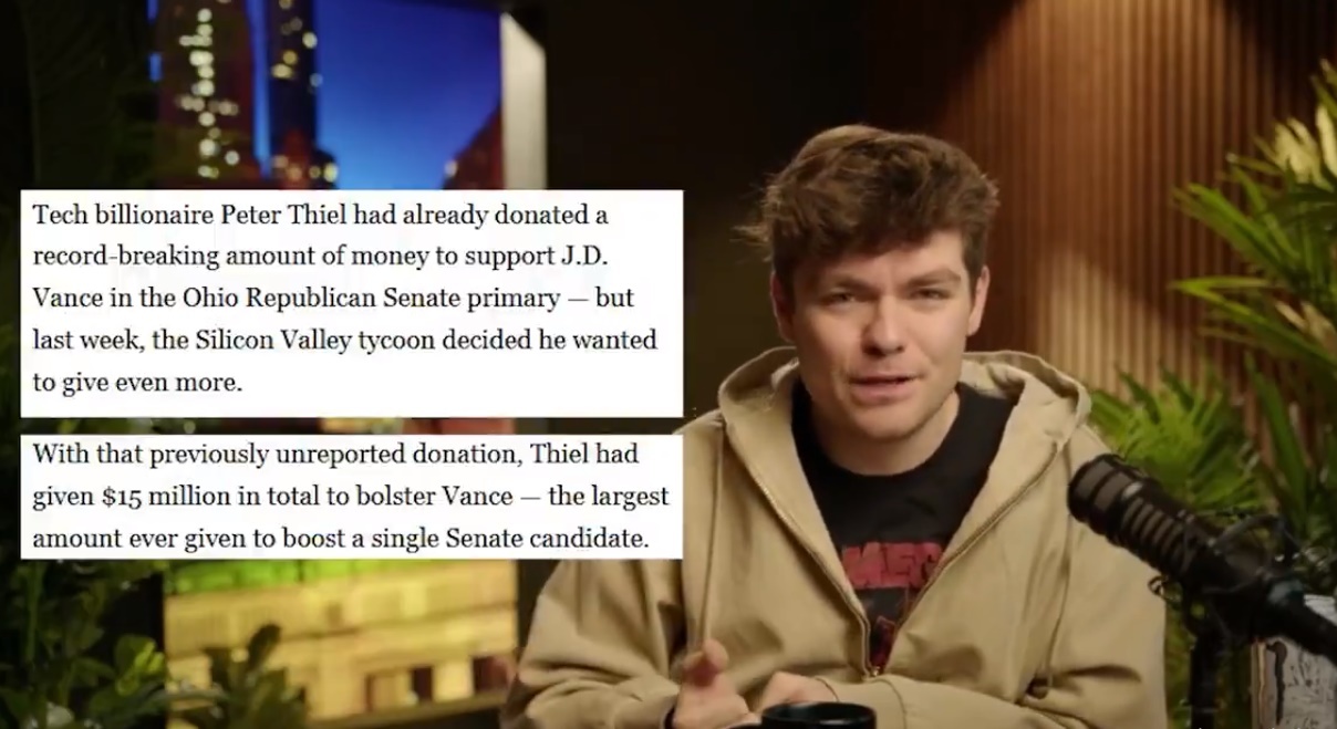 Nick Fuentes Explains the Subversive History of J.D. Vance, from Fake ...